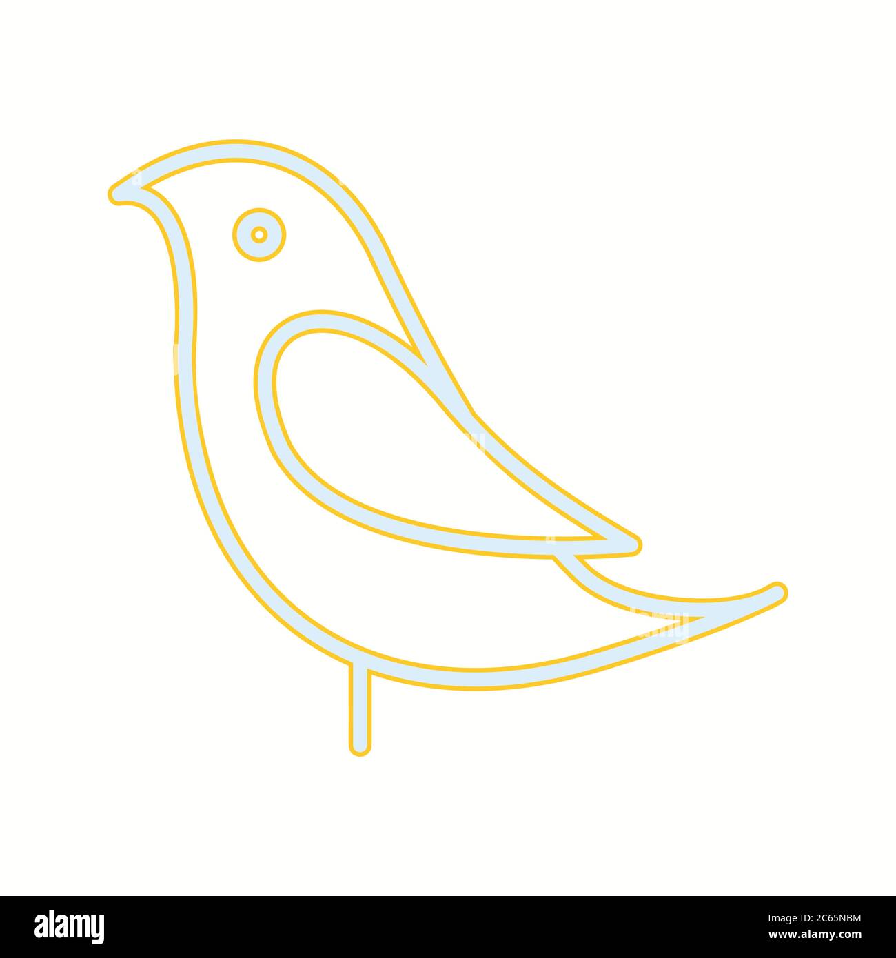 Unique Birds Vector Line Icon Stock Vector Image & Art - Alamy