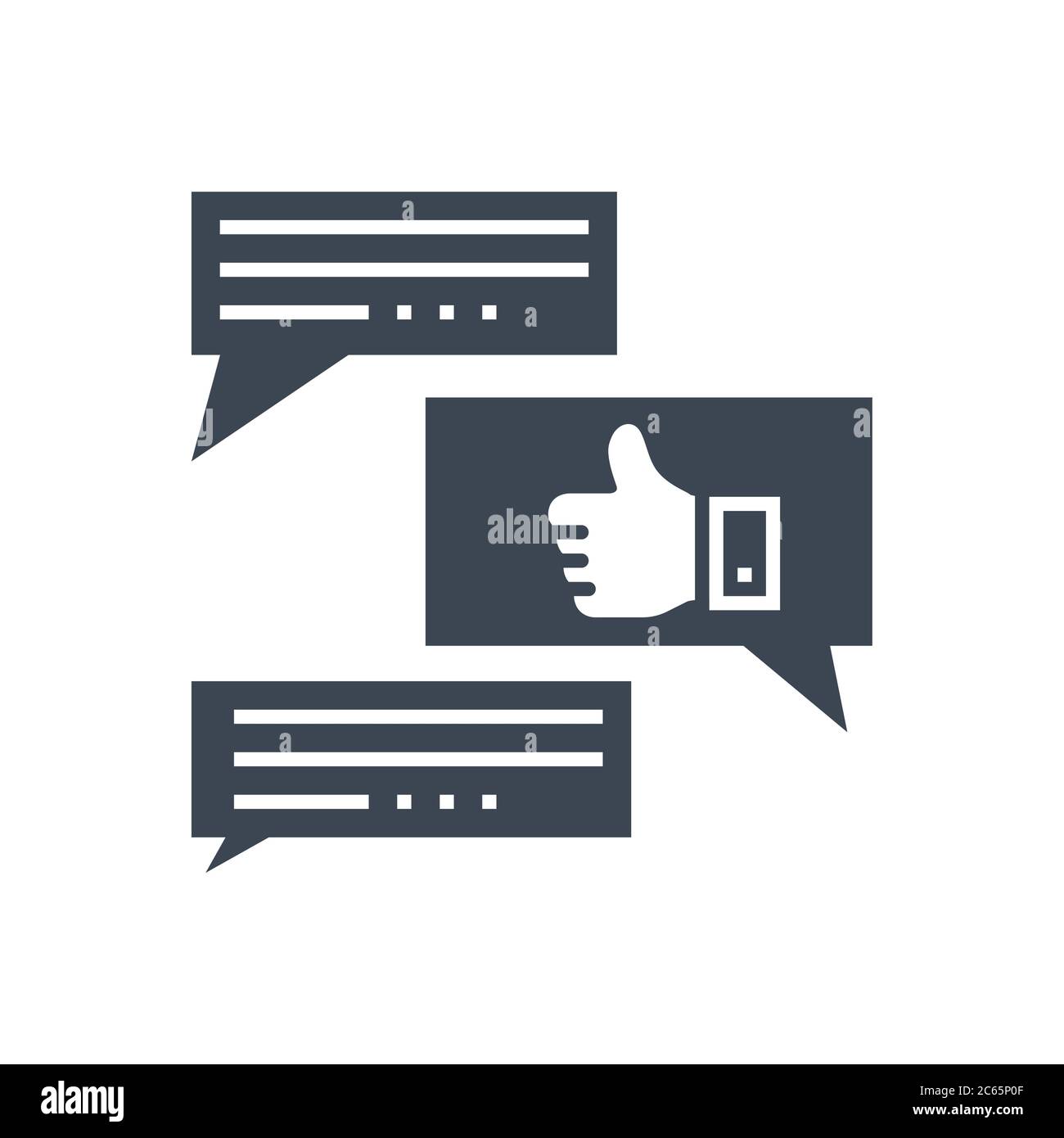 Feedback Vector Glyph Icon Stock Vector Image & Art - Alamy