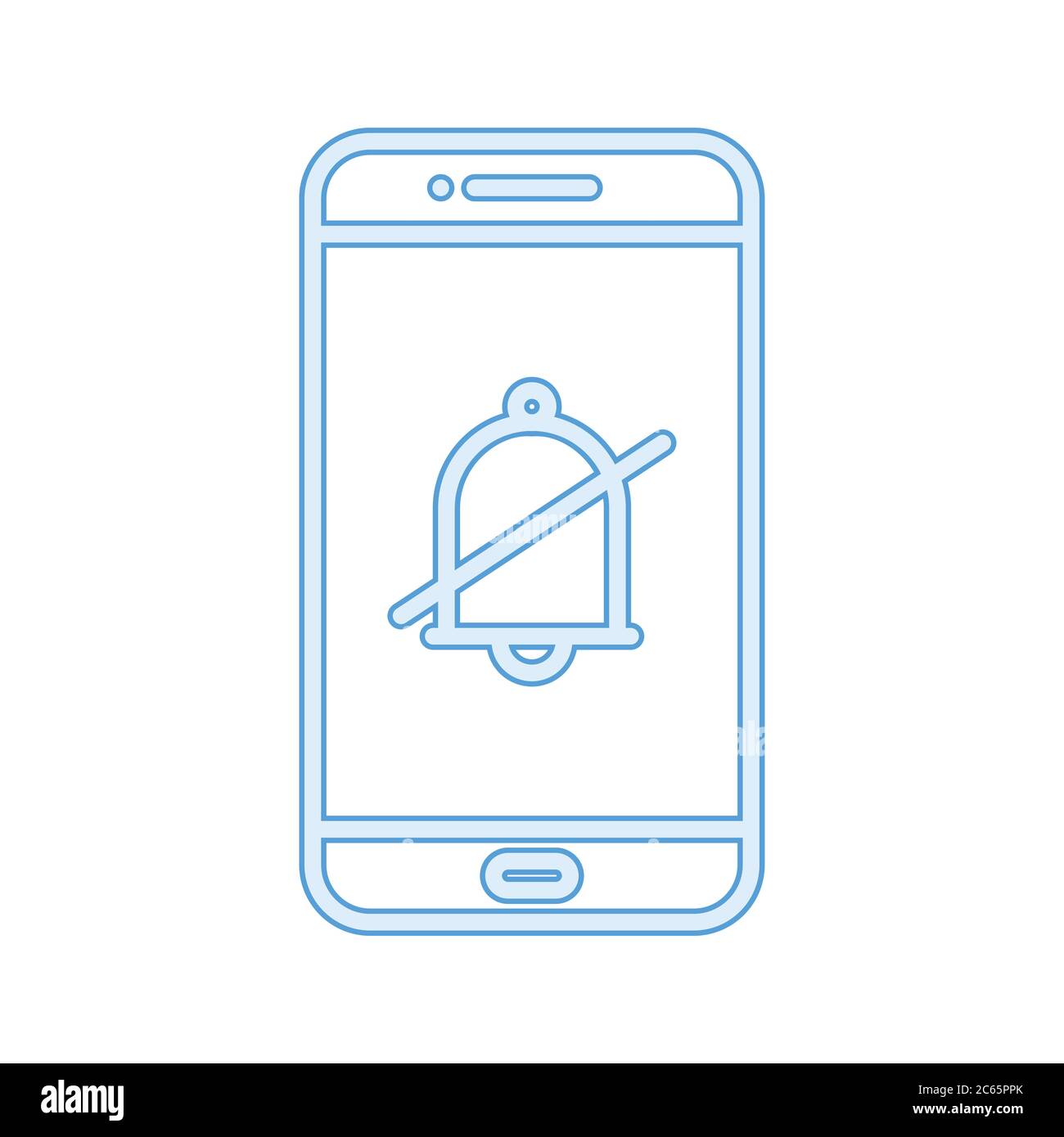 Unique Silent Alarm Vector Line Icon Stock Vector Image & Art - Alamy