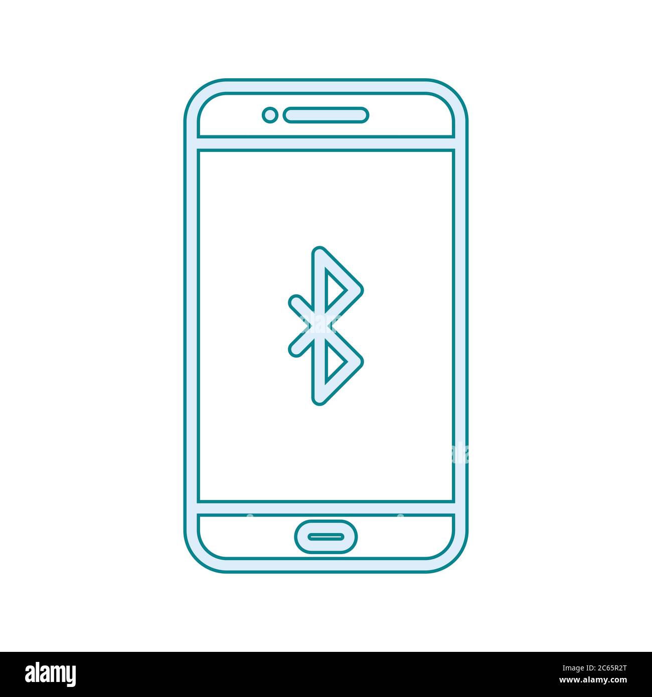 Unique Bluetooth Connectivity Vector Line Icon Stock Vector Image & Art ...