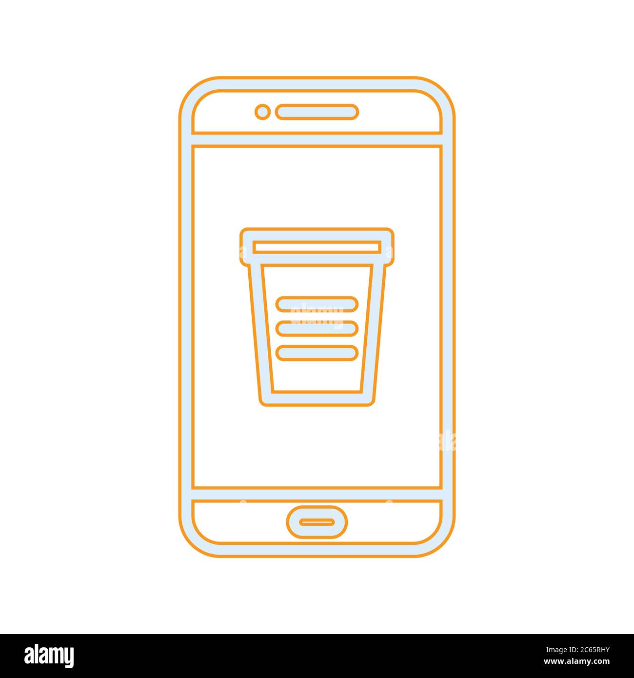 Unique Recycle Bin Vector Line Icon Stock Vector Image & Art - Alamy