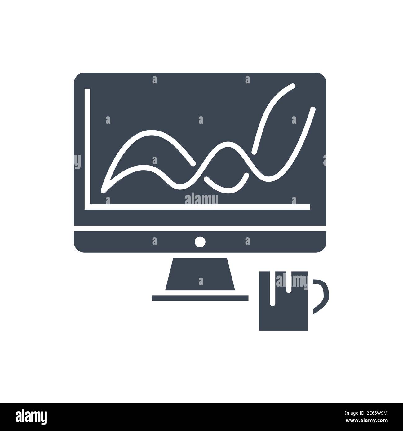 Analytics technology background Stock Vector Images - Alamy
