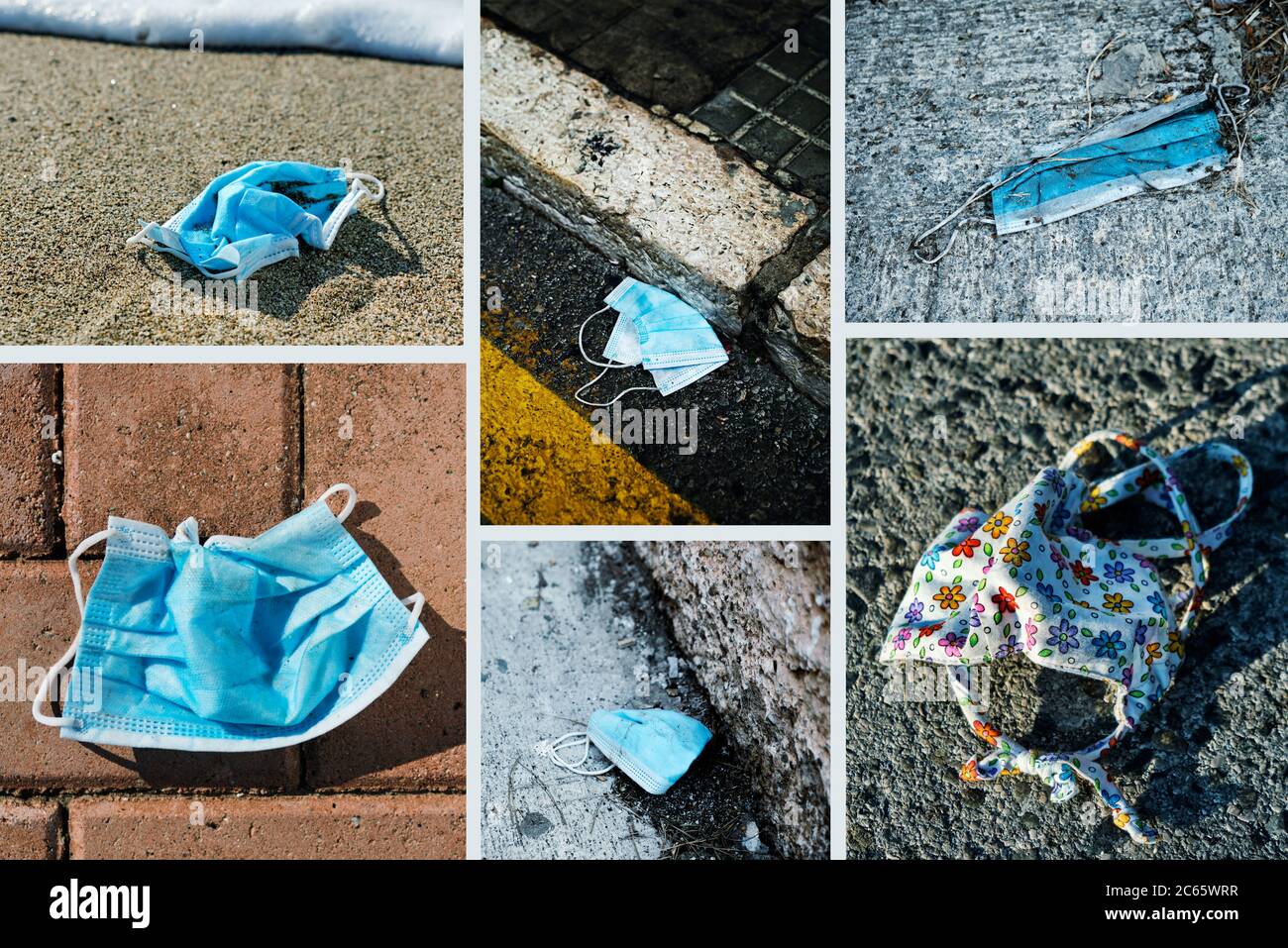 Waste collage hi-res stock photography and images - Alamy