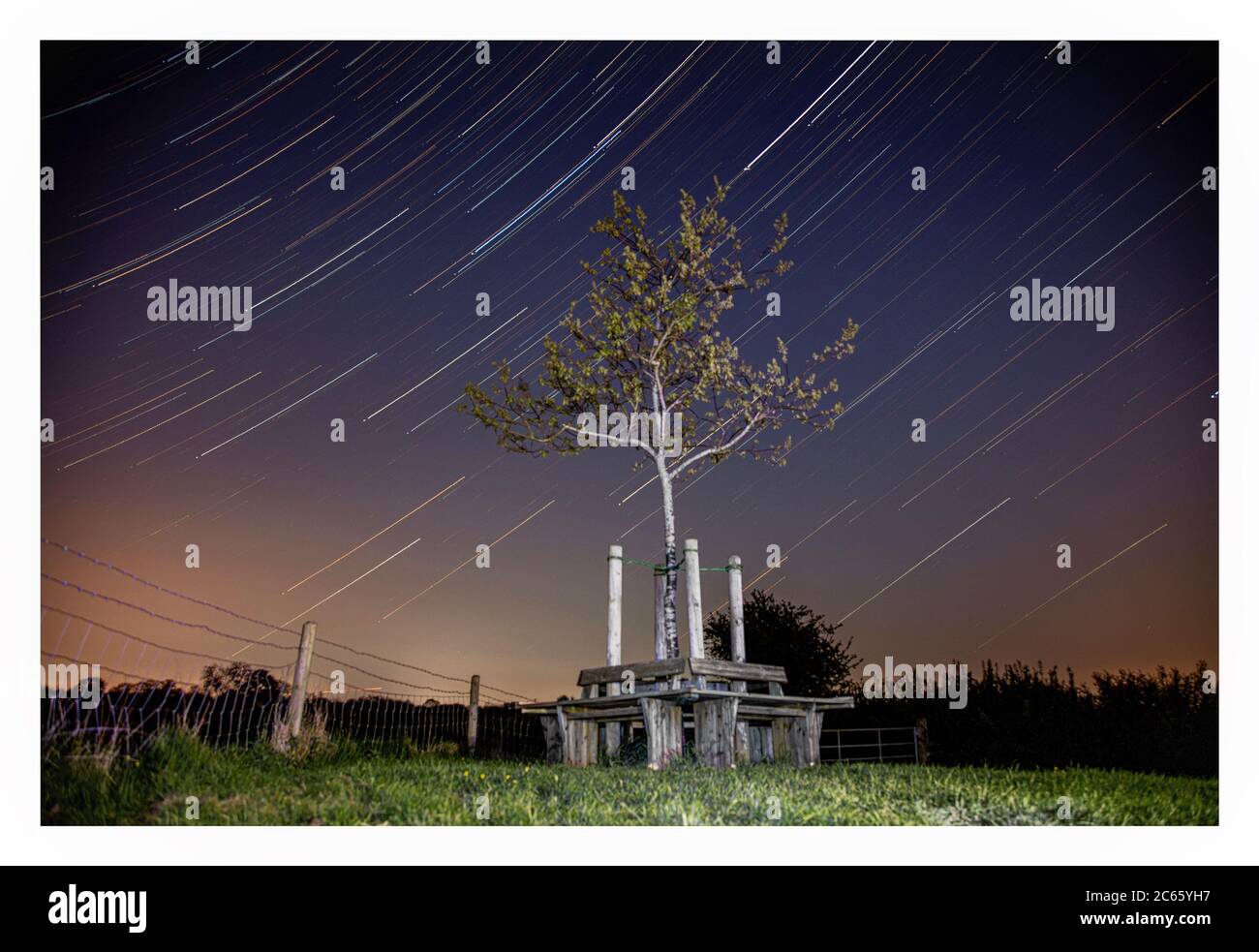 Night sky with stars Cut Out Stock Images & Pictures - Alamy