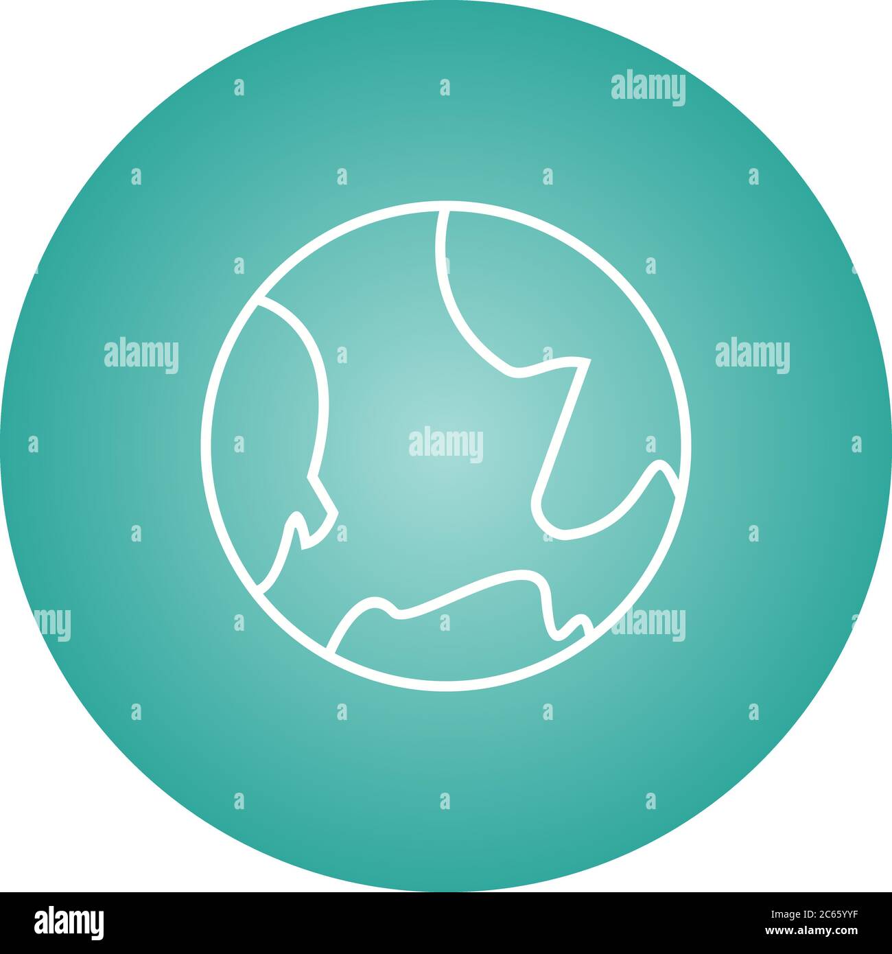 Unique Earth Vector Line Icon Stock Vector Image & Art - Alamy