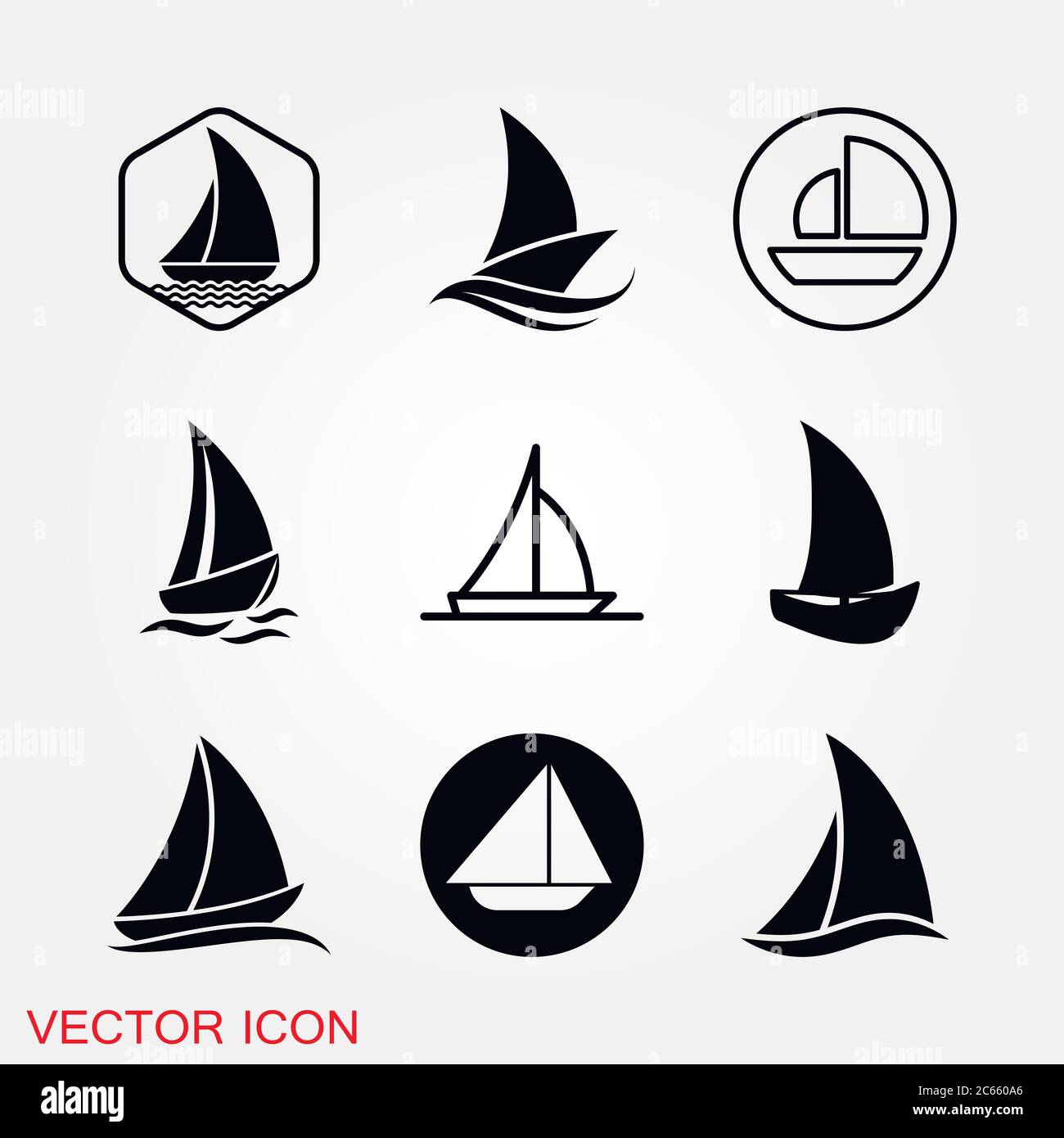 Boat icon. Ships transportation, vector sign illustration Stock Vector ...
