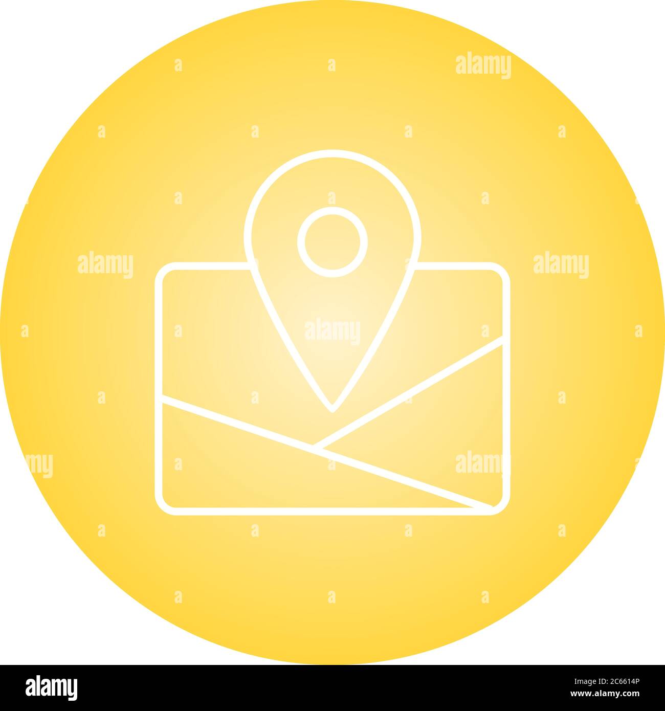 Unique Maps Vector Line Icon Stock Vector Image & Art - Alamy