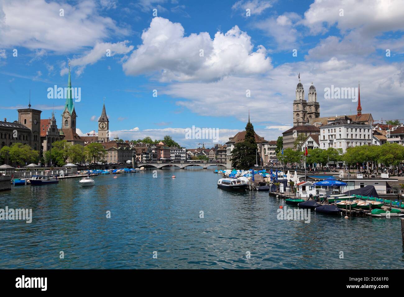 Switzerland zurich cityscape hi-res stock photography and images - Alamy
