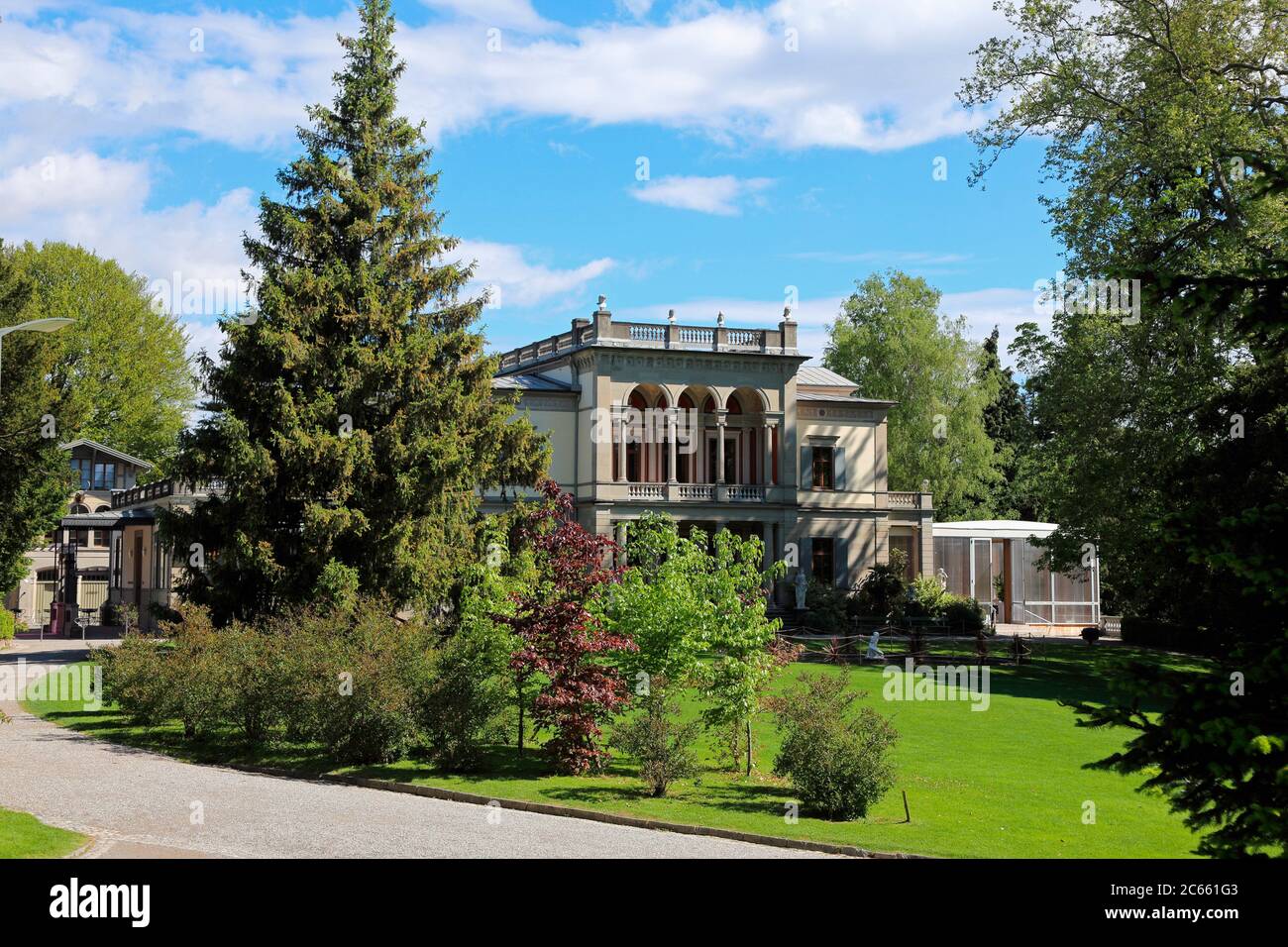 Switzerland, Zurich, Rieterpark, Villa Wesendonk Stock Photo - Alamy