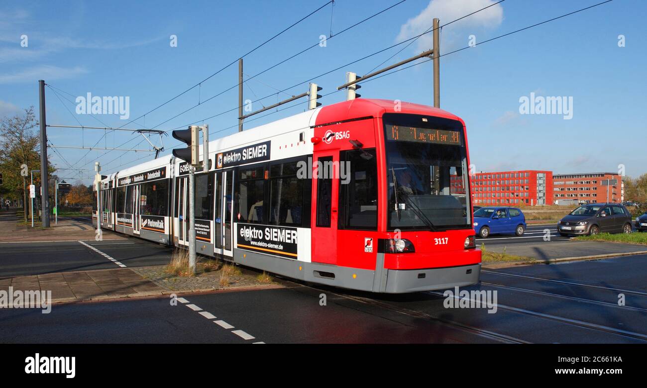 Tram city bremen bremen germany hi-res stock photography and images - Alamy