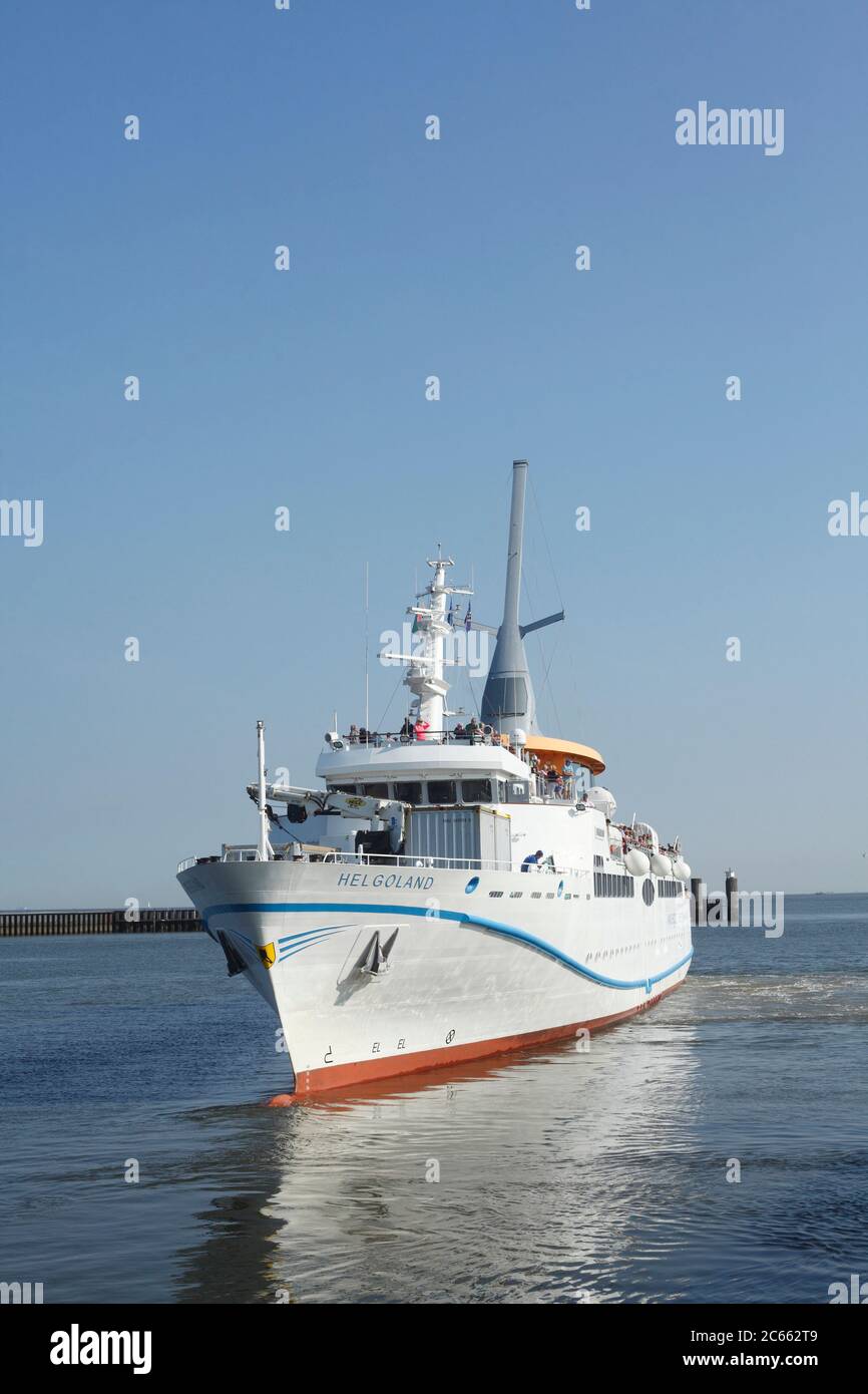 Ferry port with helgoland ship hi-res stock photography and images - Alamy