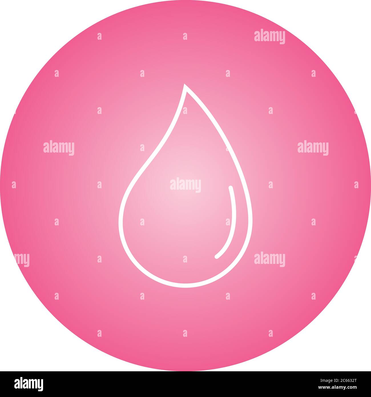 Unique Water Droplet Vector Line Icon Stock Vector Image & Art - Alamy