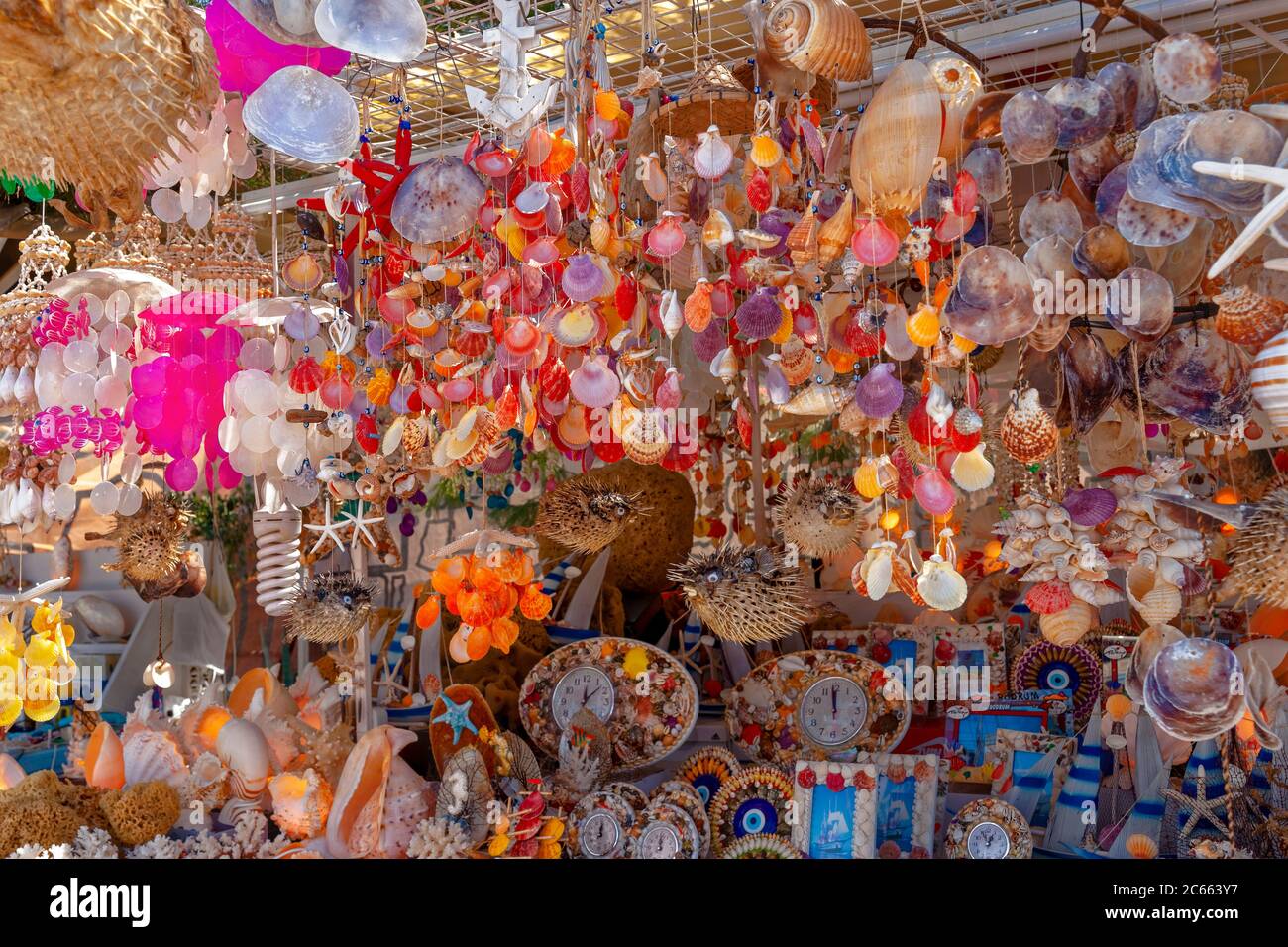 Souvenir shop in Bodrum, Mugla, Turkey Stock Photo - Alamy