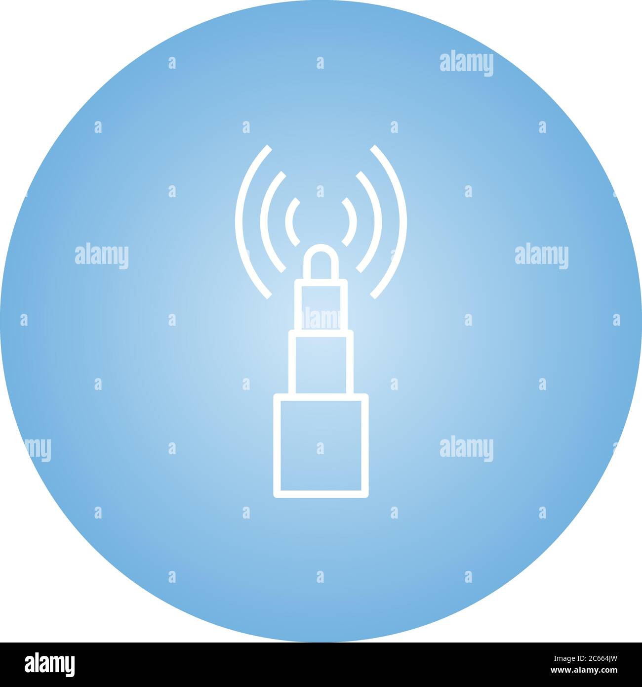 Unique I Beacon Vector Line Icon Stock Vector Image & Art - Alamy