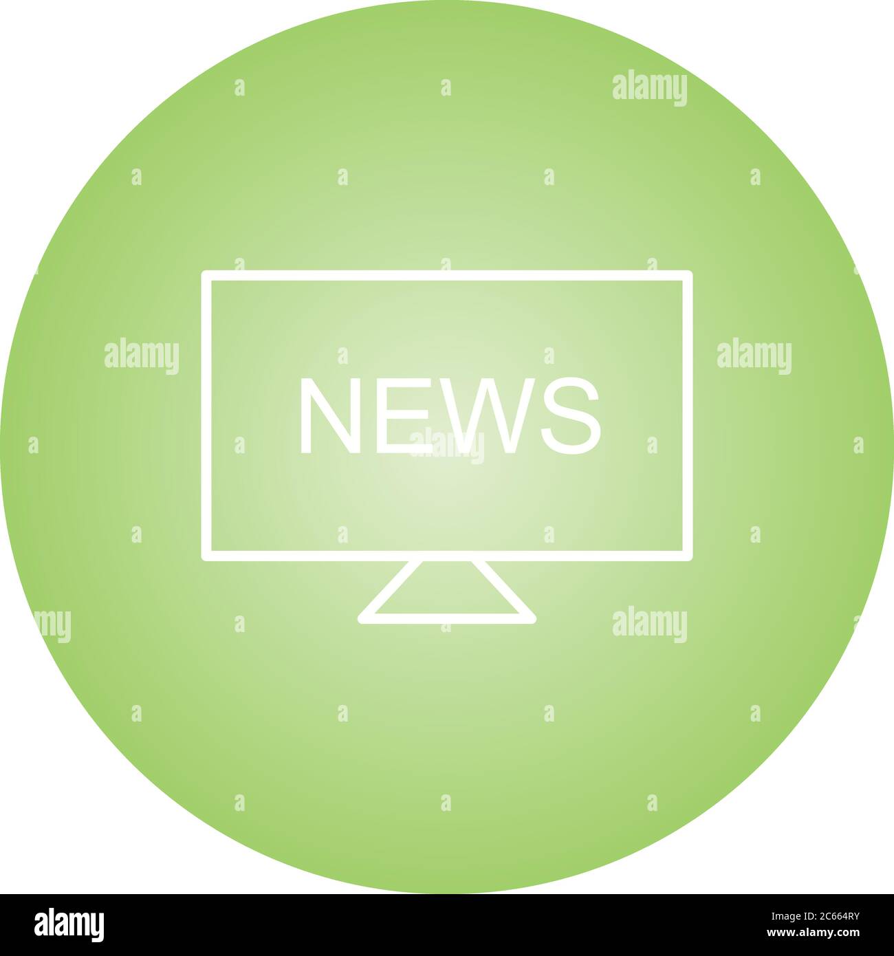 Unique National News Vector Line Icon Stock Vector Image & Art - Alamy