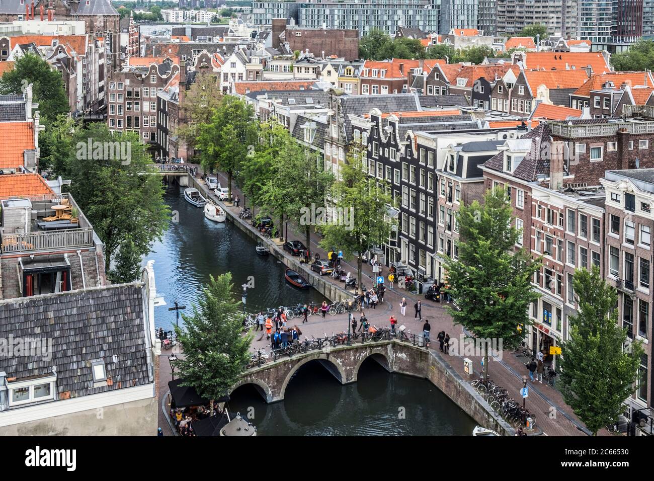 Birds eye view of amsterdam hi-res stock photography and images - Alamy