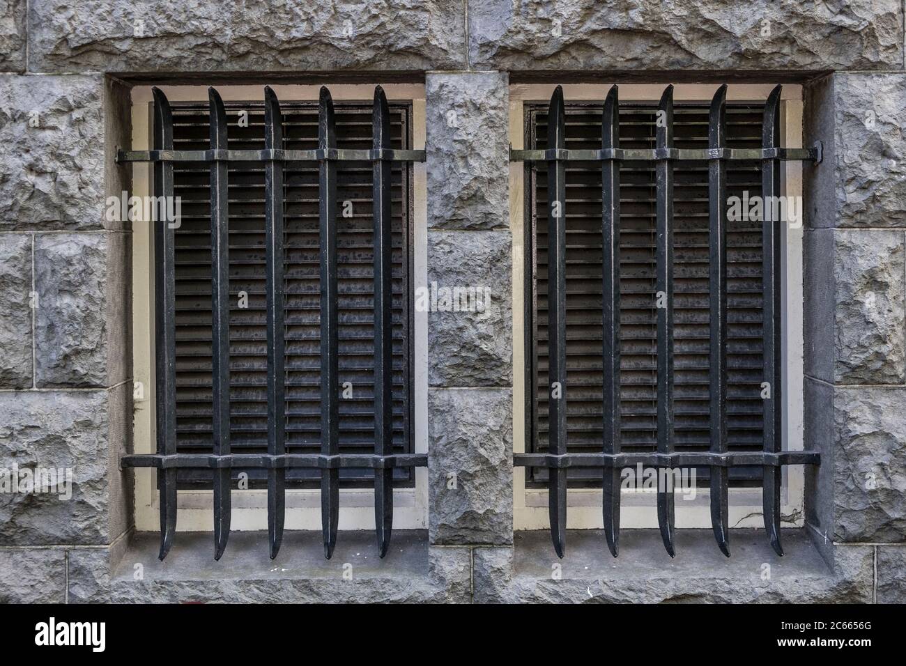 Barred windows hi-res stock photography and images - Alamy