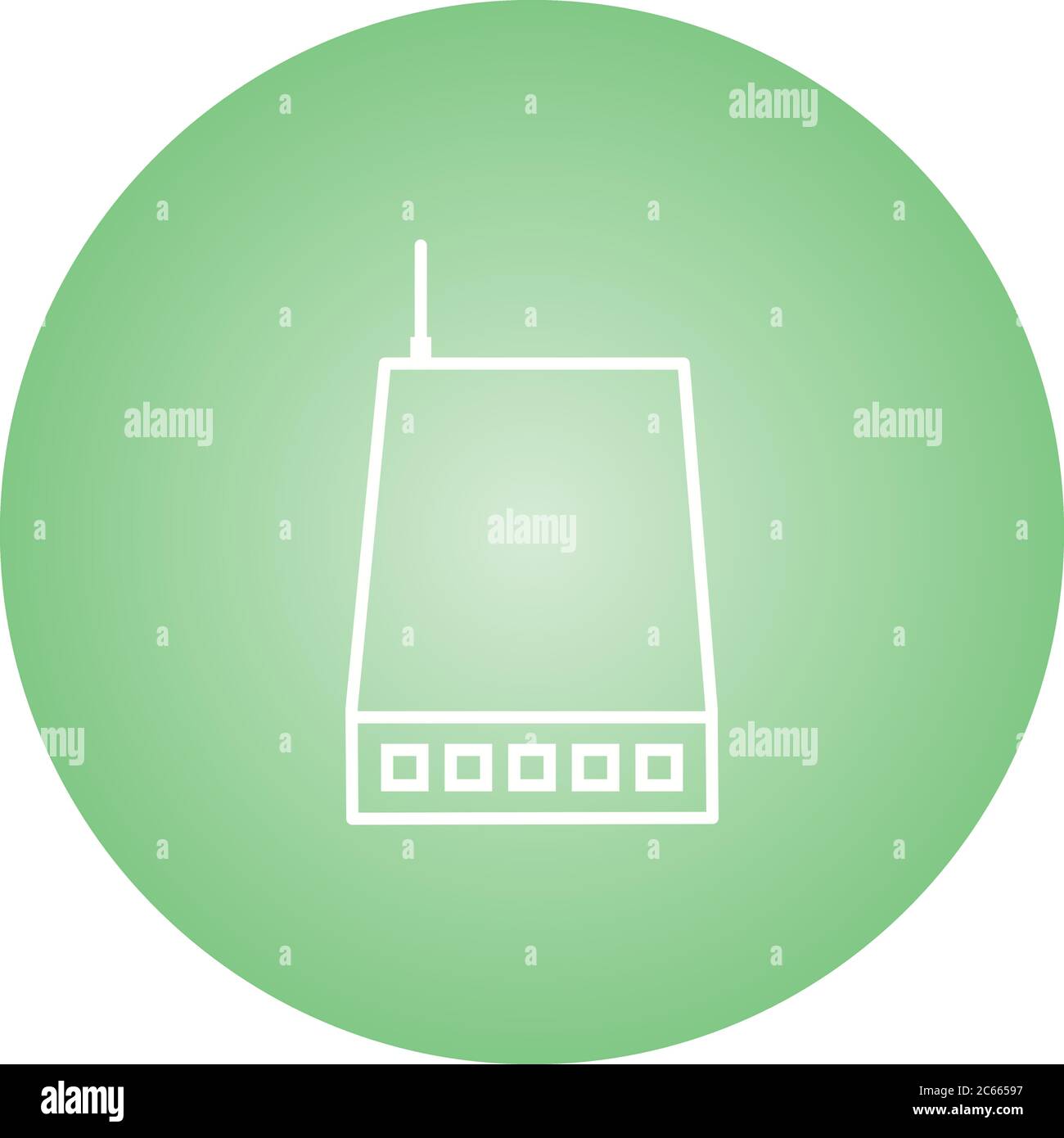 Network icon modern line Stock Vector Images - Alamy