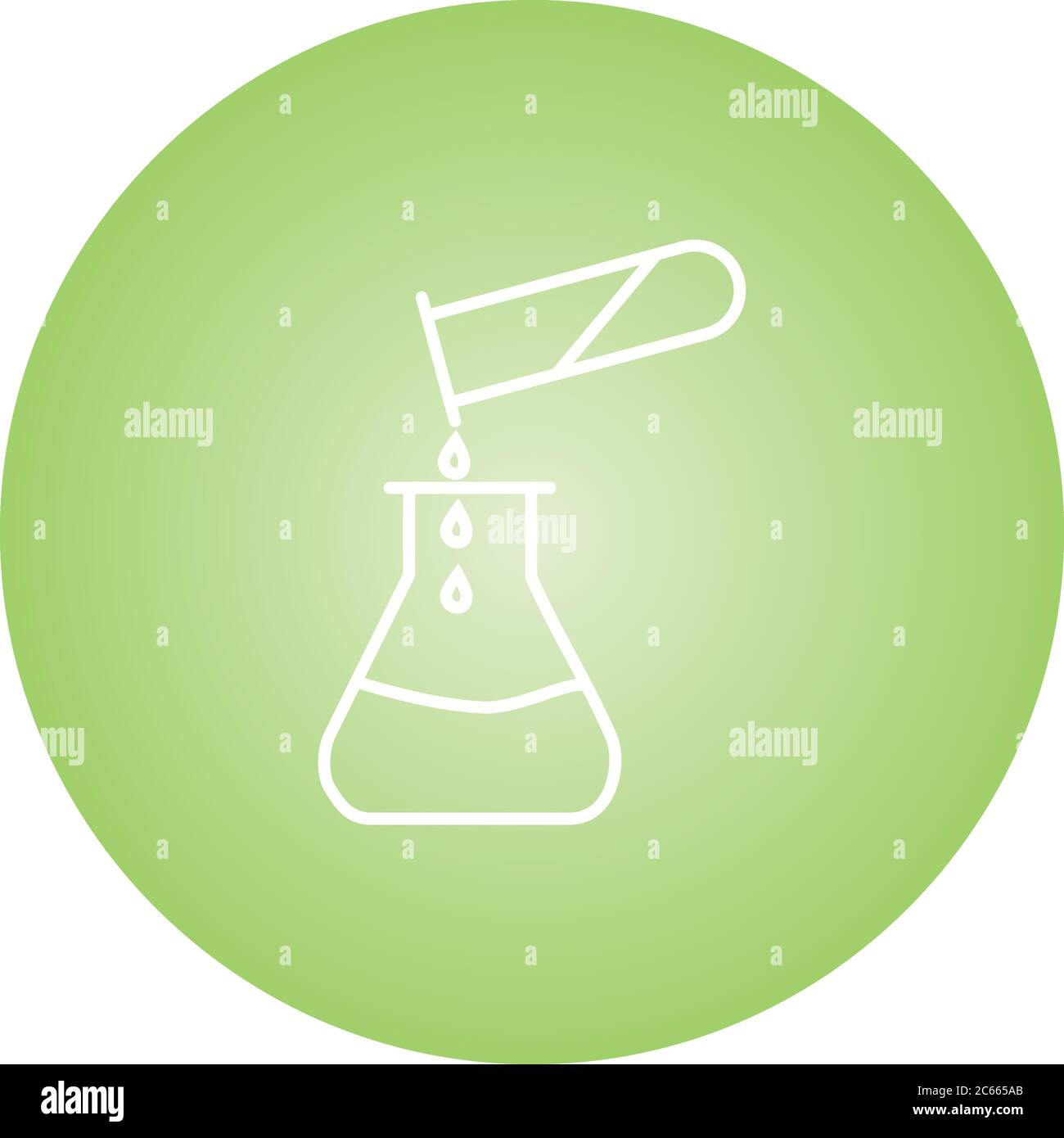 Unique Pouring Chemical Vector Line Icon Stock Vector Image & Art - Alamy