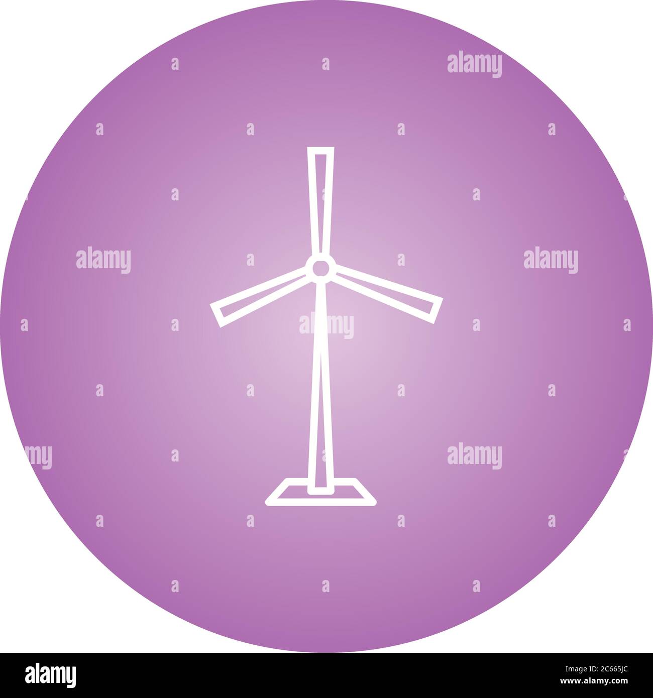 Unique Turbine Vector Line Icon Stock Vector Image & Art - Alamy