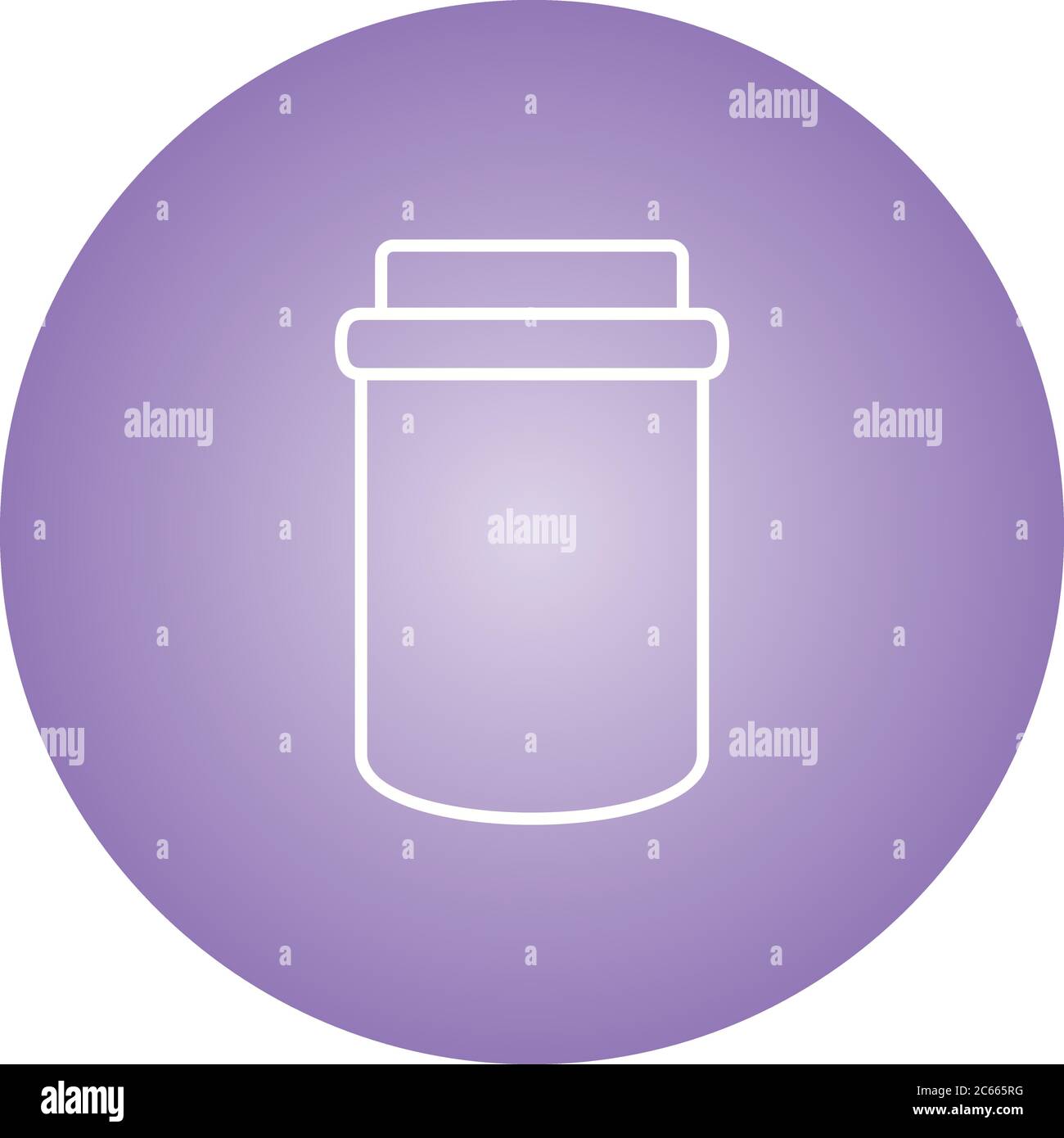 Unique Jam Bottle Vector Line Icon Stock Vector Image & Art - Alamy
