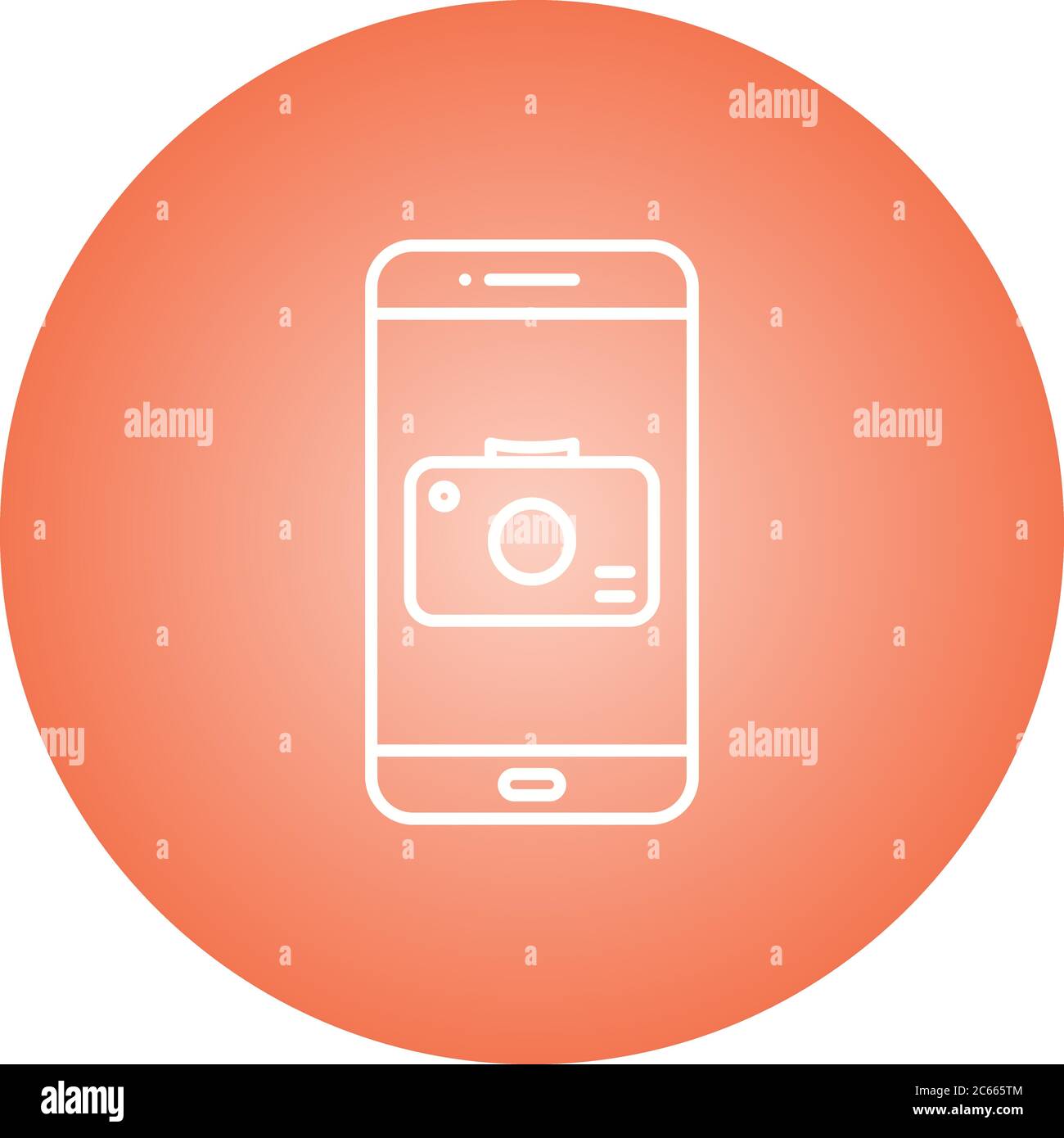 Unique Camera App Vector Line Icon Stock Vector Image & Art - Alamy