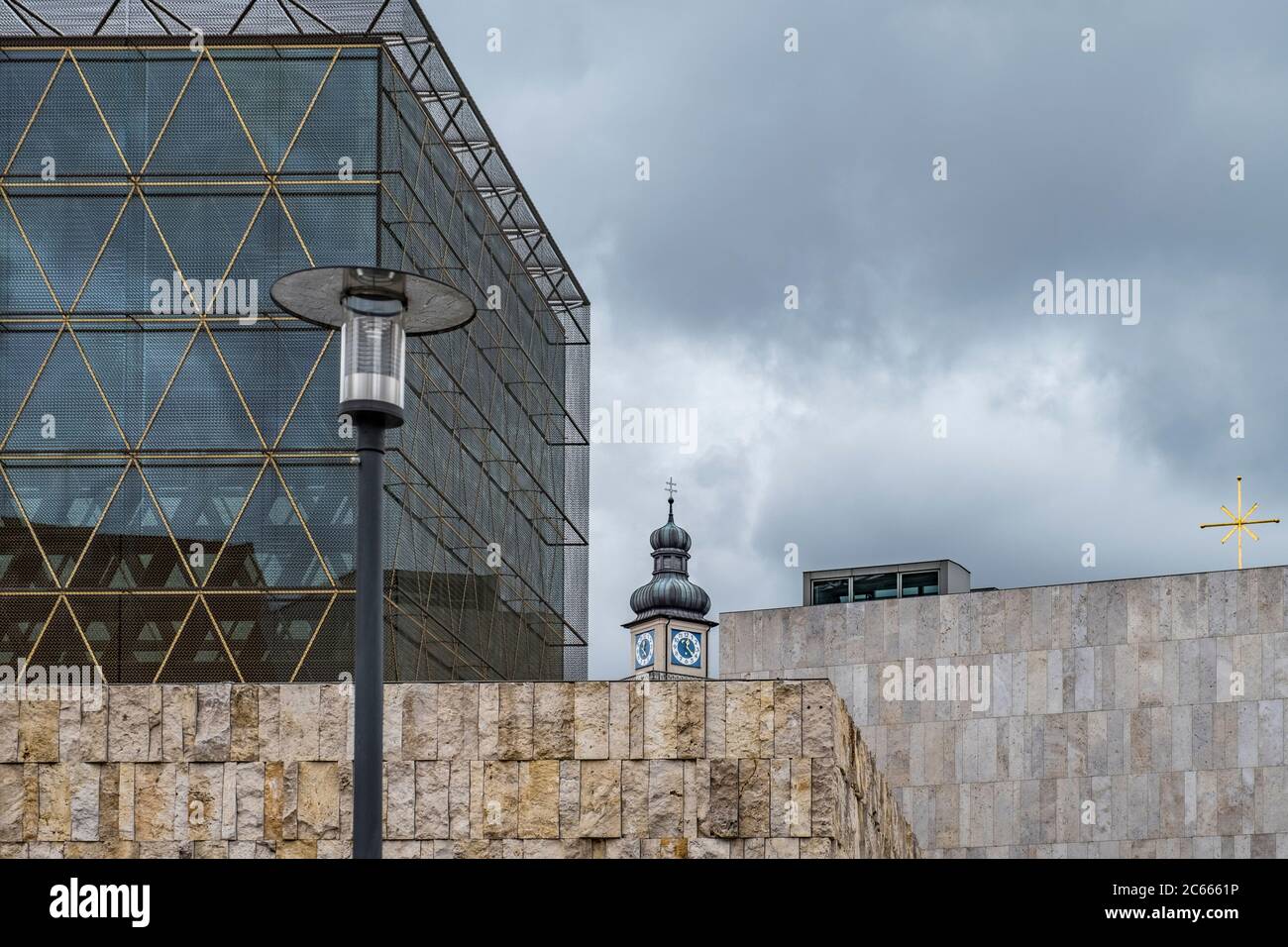 Munich, Bavaria, Germany, Main Jewish Synagogue Ohel Jakob Stock Photo ...