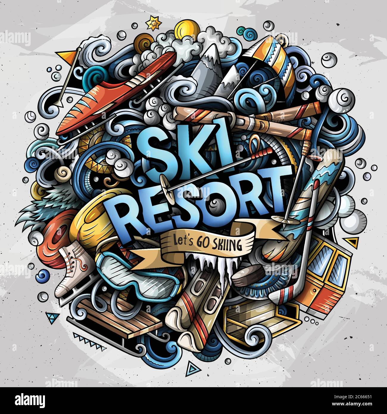 Snowboarding word Stock Vector Images - Alamy