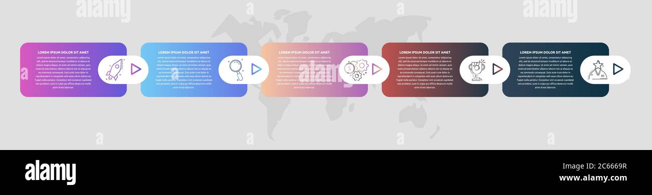 Timeline creative design 3D infographics template. Business vector ...