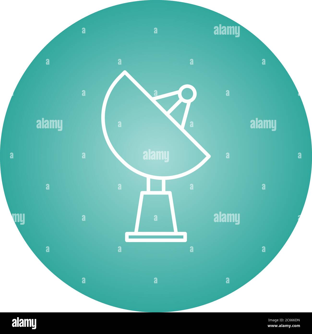 Unique Satellite Vector Line Icon Stock Vector Image & Art - Alamy