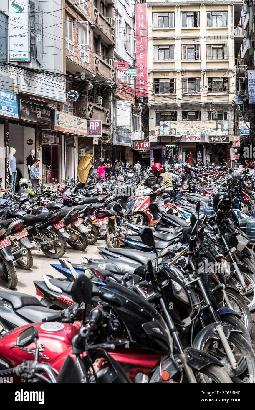 Lots of motorcycles hi-res stock photography and images - Alamy
