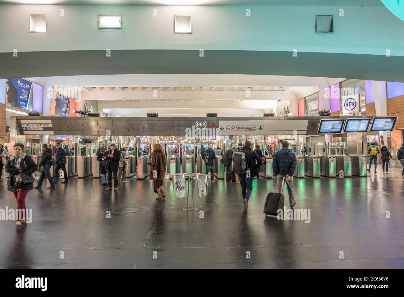 Paris metro ticket gate hi-res stock photography and images - Alamy