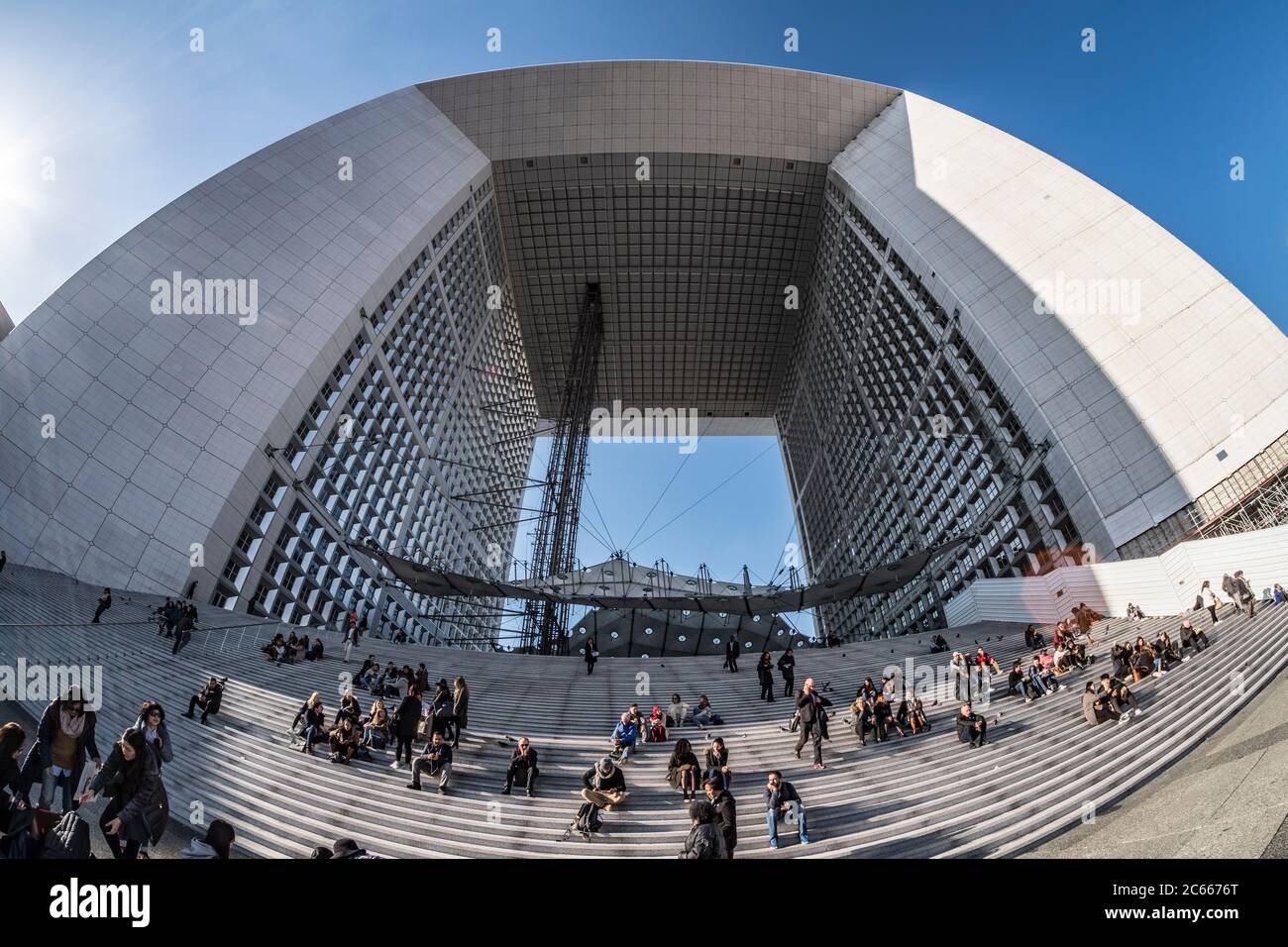 La Defense, Paris, France, Modern Architecture Stock Photo - Alamy