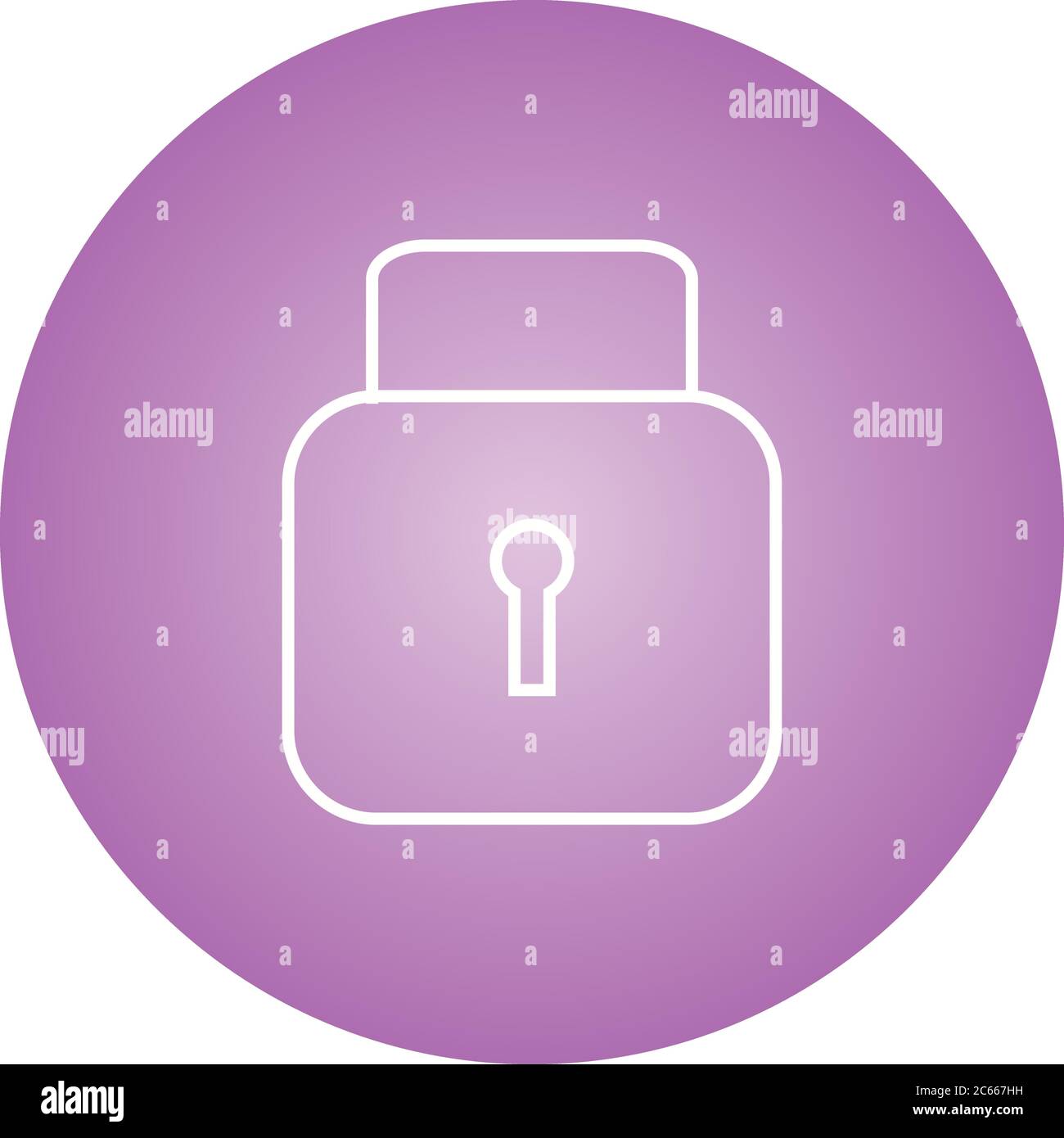 Unique Security Vector Line Icon Stock Vector Image & Art - Alamy