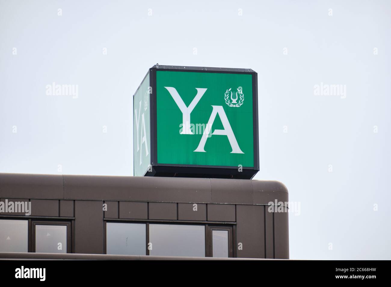 Joensuu, Finland - March 13 2020: The logo of pharmacy Yliopiston ...