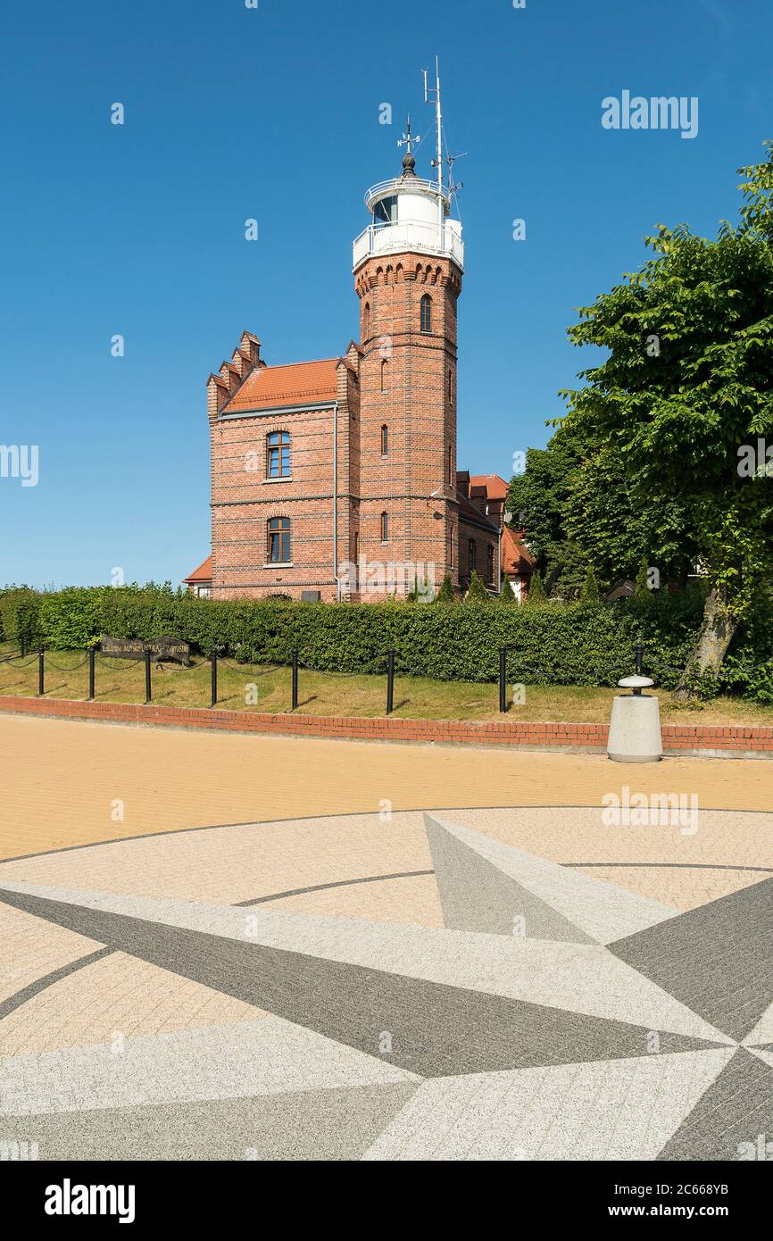 Ustka stolpmunde lighthouse hi-res stock photography and images - Alamy