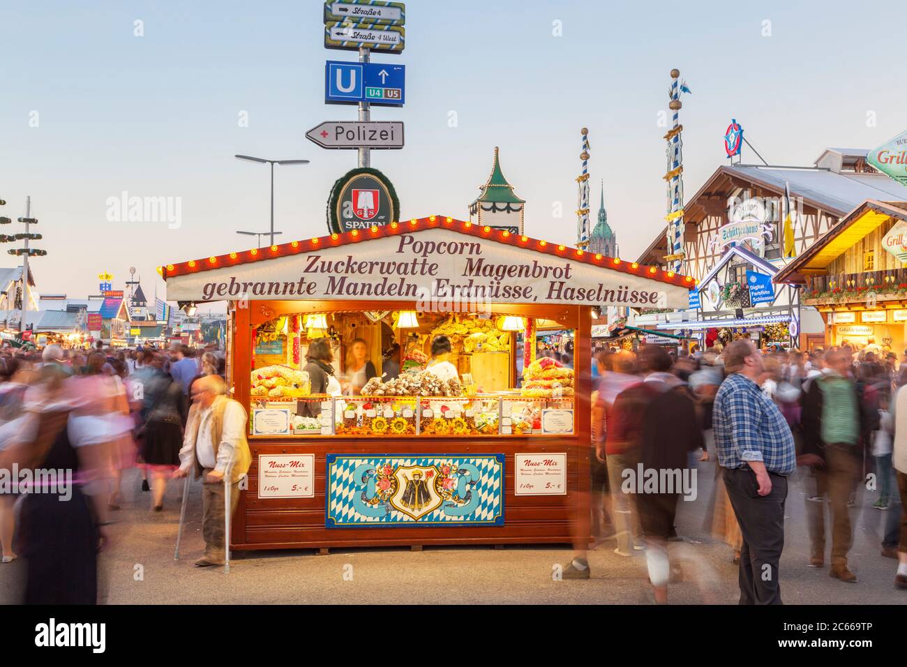Oktoberfest stand hi-res stock photography and images - Alamy
