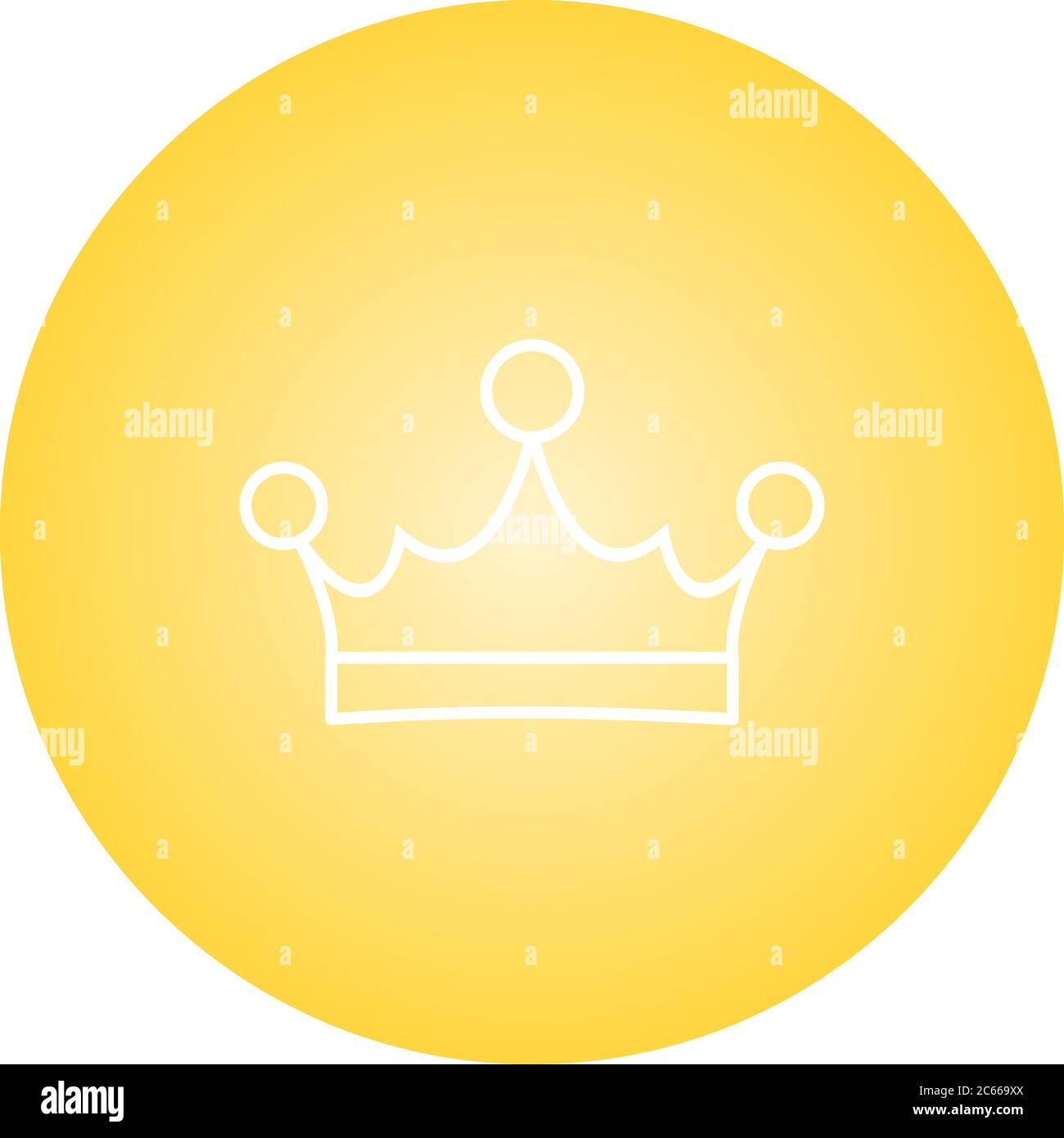 Unique King Crown Vector Line Icon Stock Vector Image & Art - Alamy