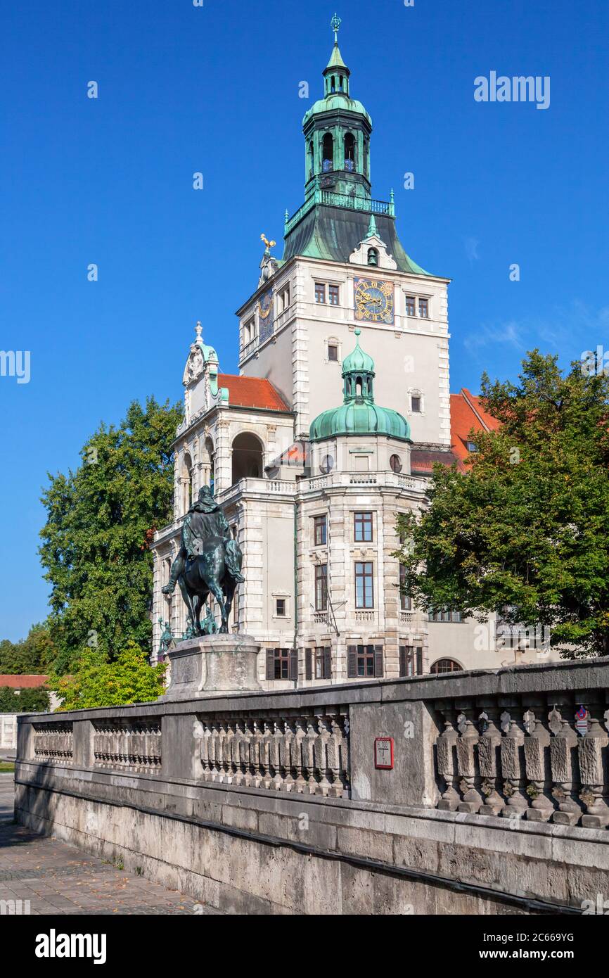 Bavarian National Museum, Altstadt Lehel, Munich, Upper Bavaria, Bavaria, Southern Germany ...