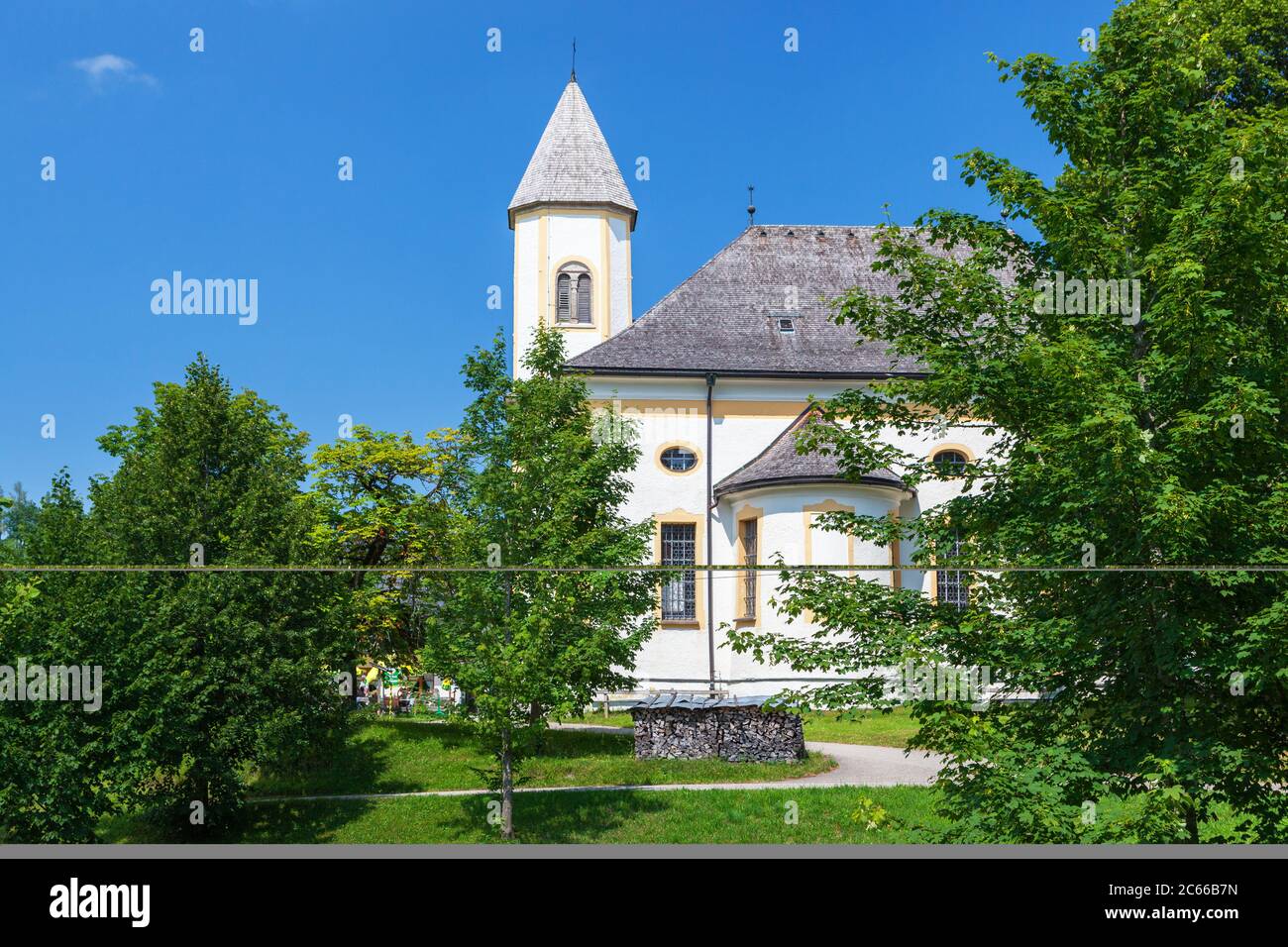 Pilgrimage Church of the Visitation of the Virgin Mary in Ettenberg ...