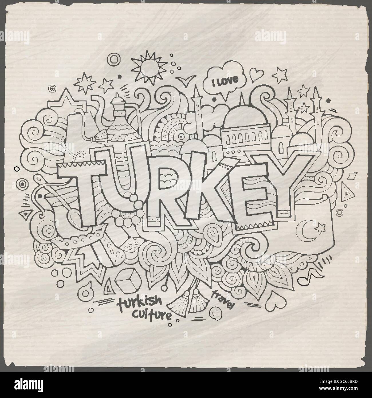 Ataturk flower Stock Vector Images - Alamy