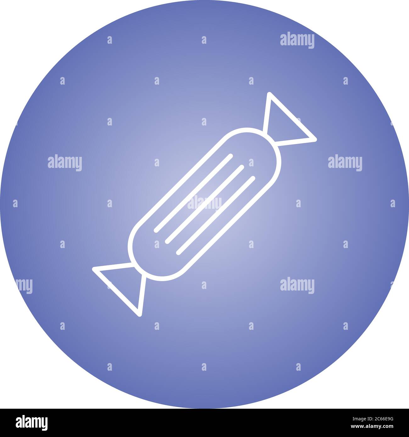 Unique Candy Vector Line Icon Stock Vector Image & Art - Alamy
