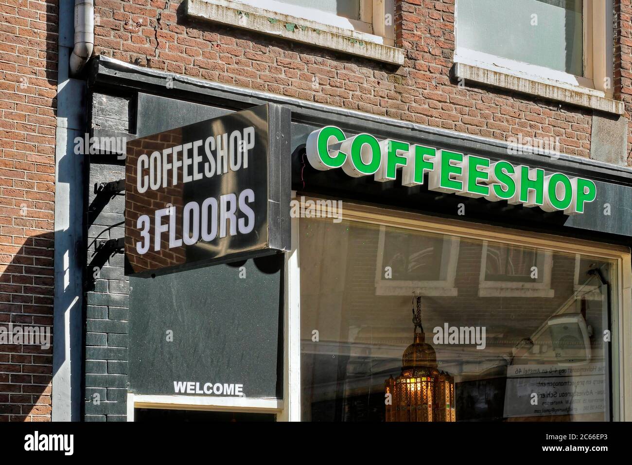 Coffeeshop amsterdam netherlands holland hi-res stock photography and ...