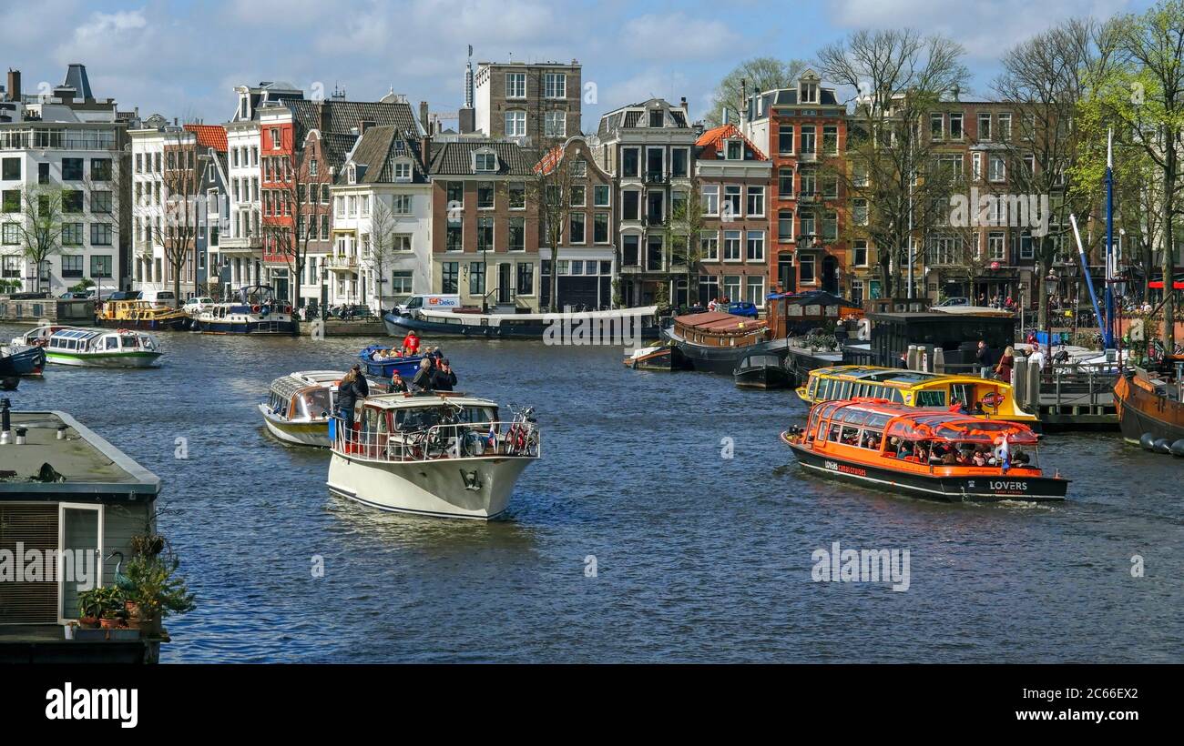 Amstel river amsterdam hi-res stock photography and images - Alamy