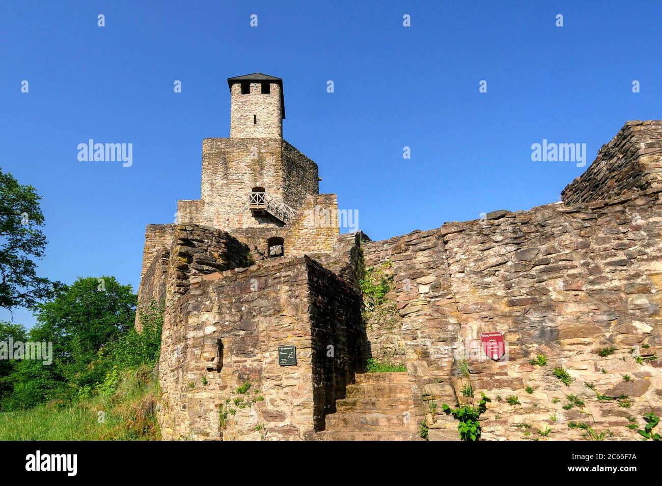 Grimburg castle near grimburg hi-res stock photography and images - Alamy