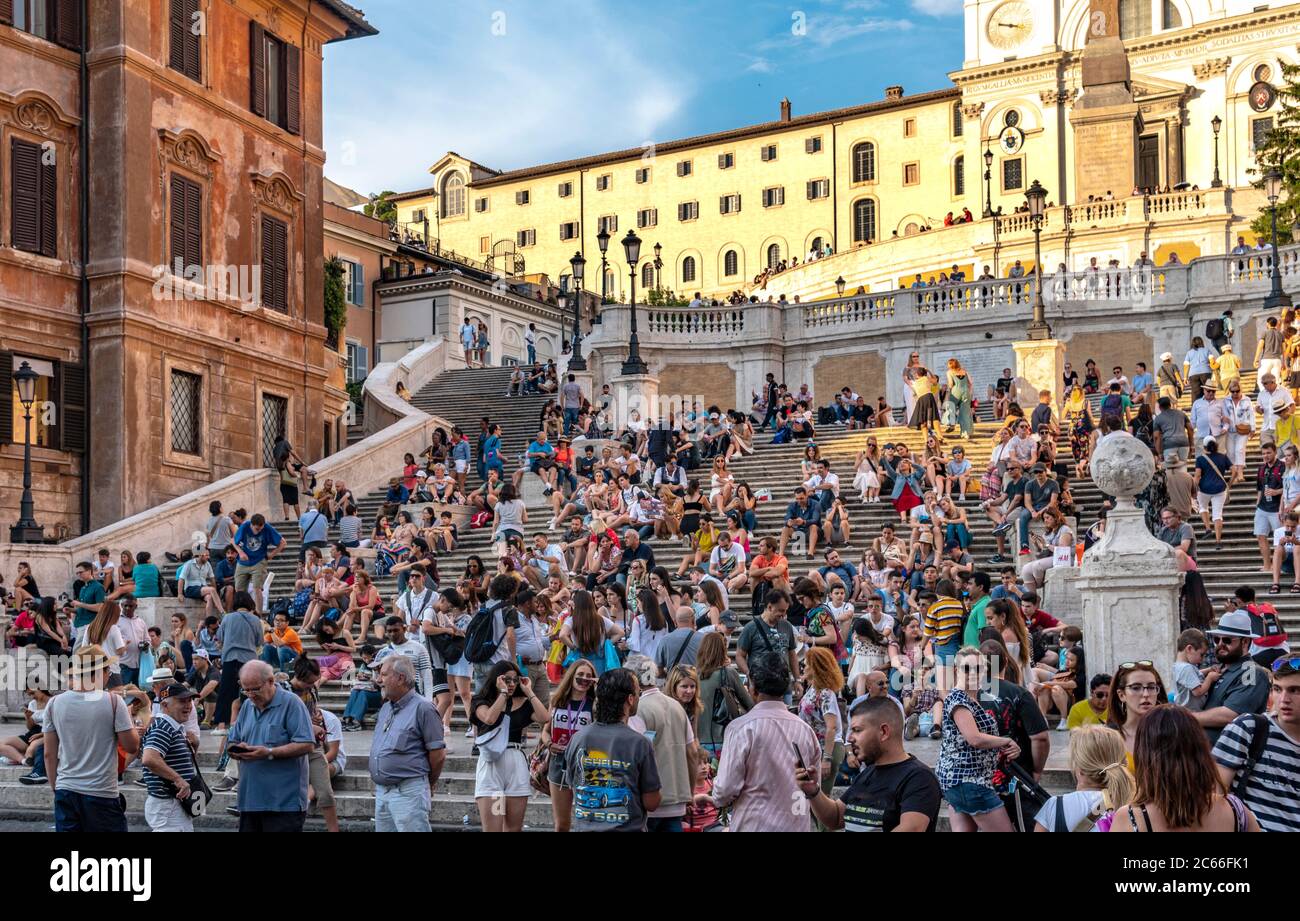 Spanish Steps, Rome Stock Photo - Alamy