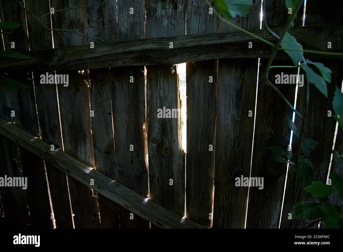 Peep hole in fence hi-res stock photography and images - Alamy