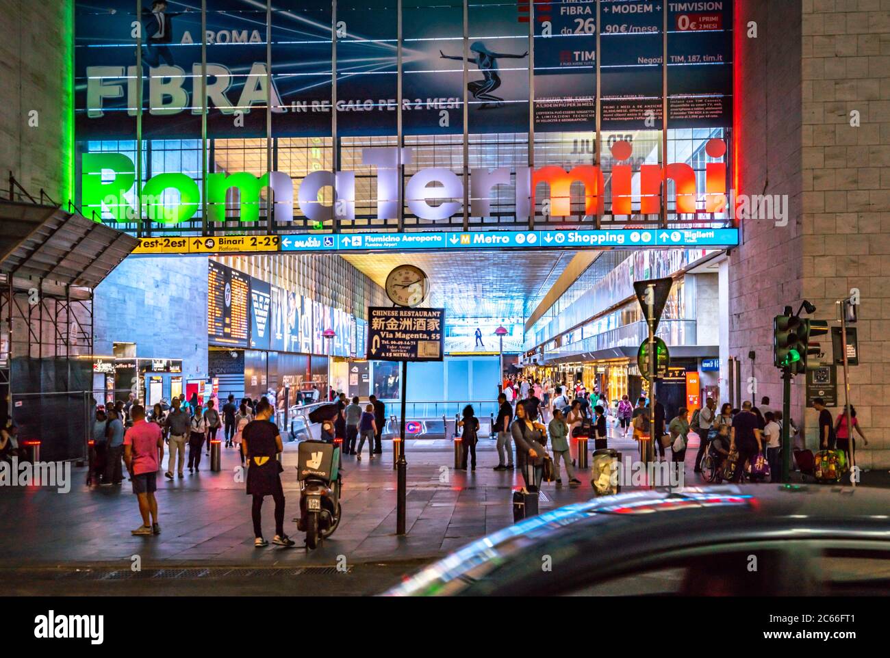 Roma termini train station hi-res stock photography and images - Alamy