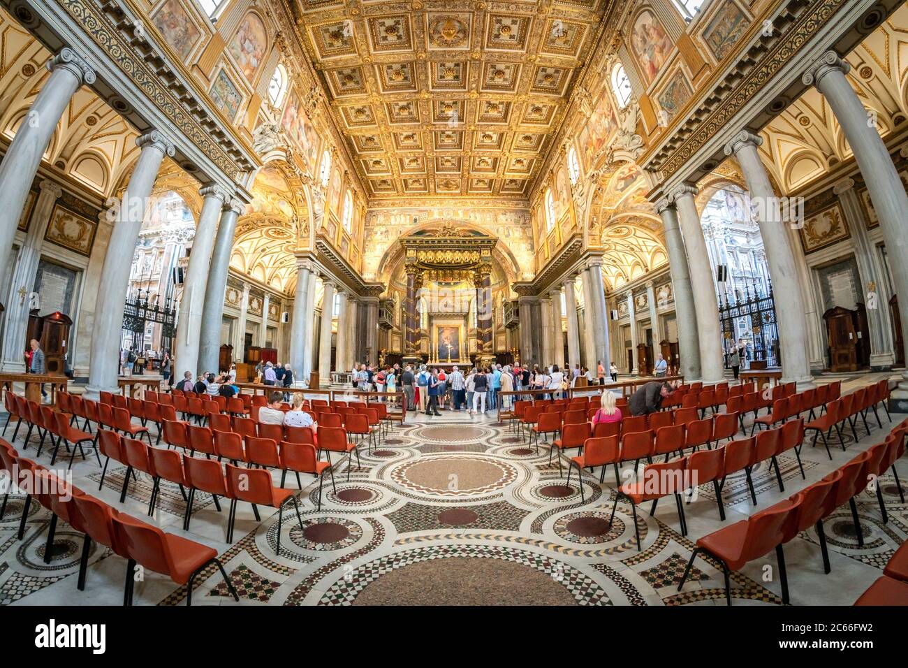 Basilica of Santa Maria Maggiore, Rome Stock Photo - Alamy