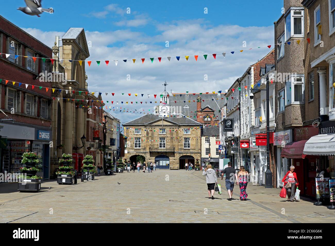Pontefract market hi-res stock photography and images - Alamy
